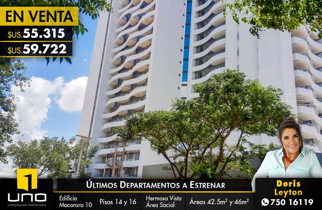 Edificio Macororo 10 sobre Av Los Cusis | UltraCasas.com $us 55,315 [UC ...